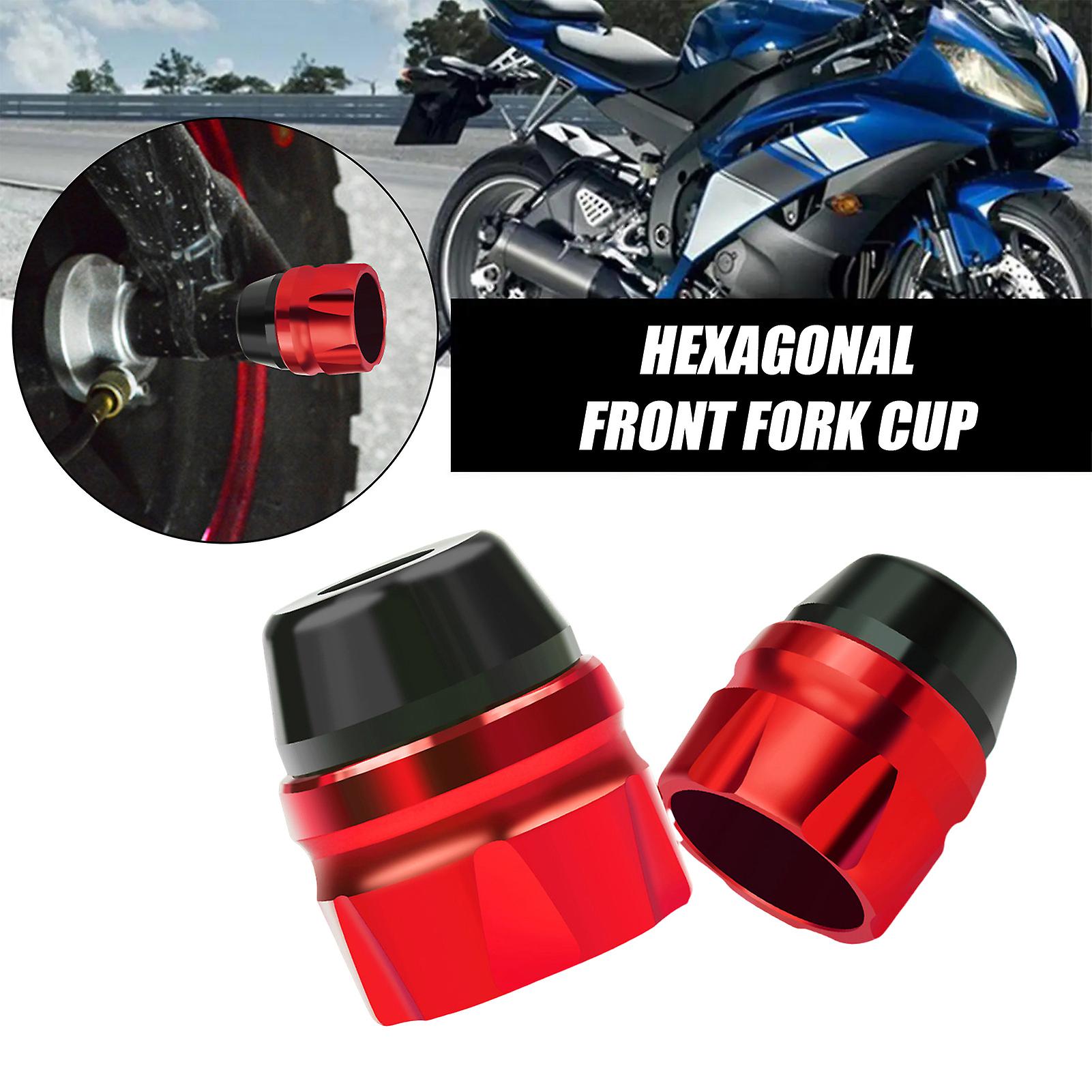 1 Pair Universal Motorcycle Front Fork Frame Sliders Crash Pad Scooters ...
