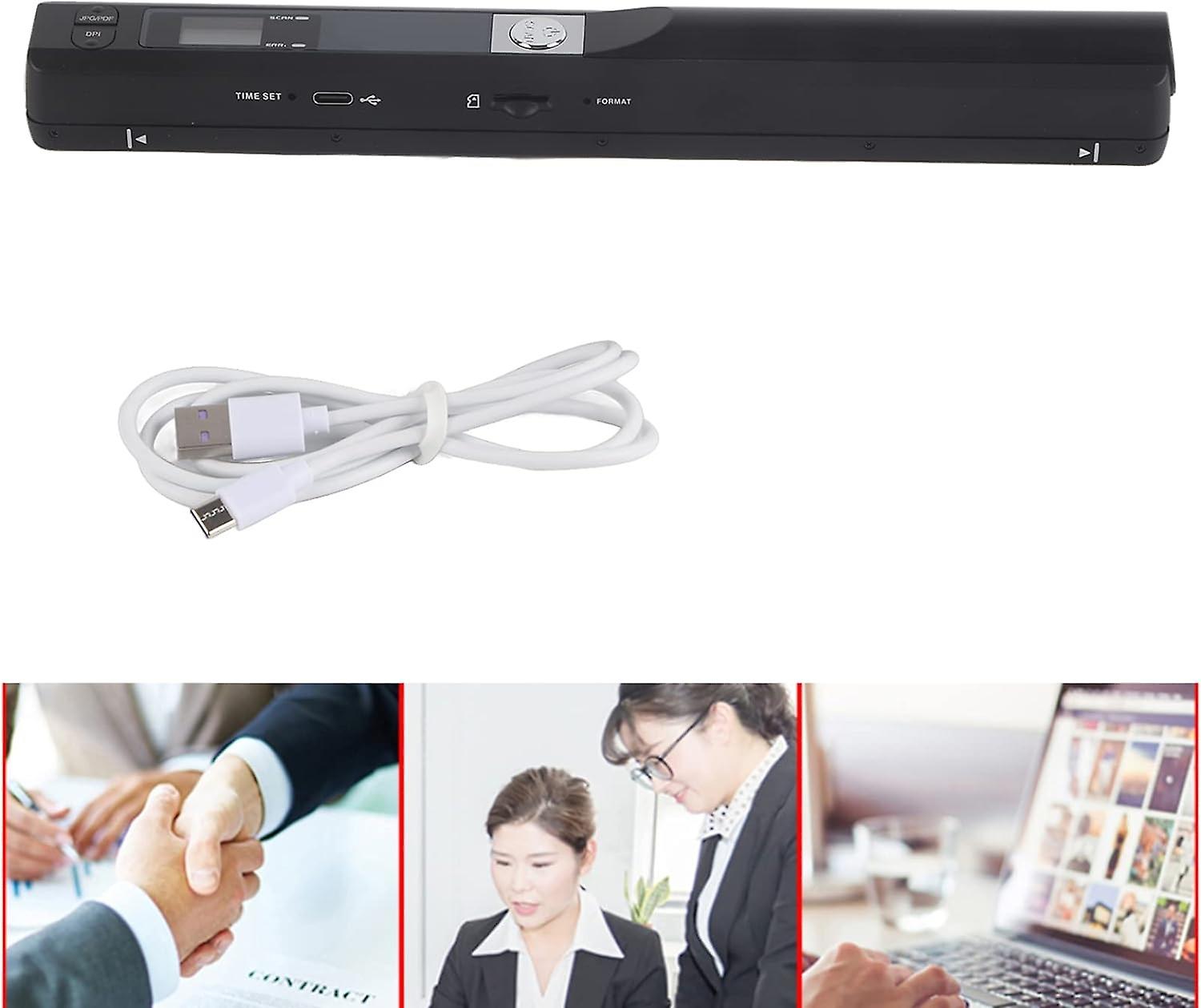 Portable Scanner, Mini Handheld Photo Scanner for A4 Documents Photo ...