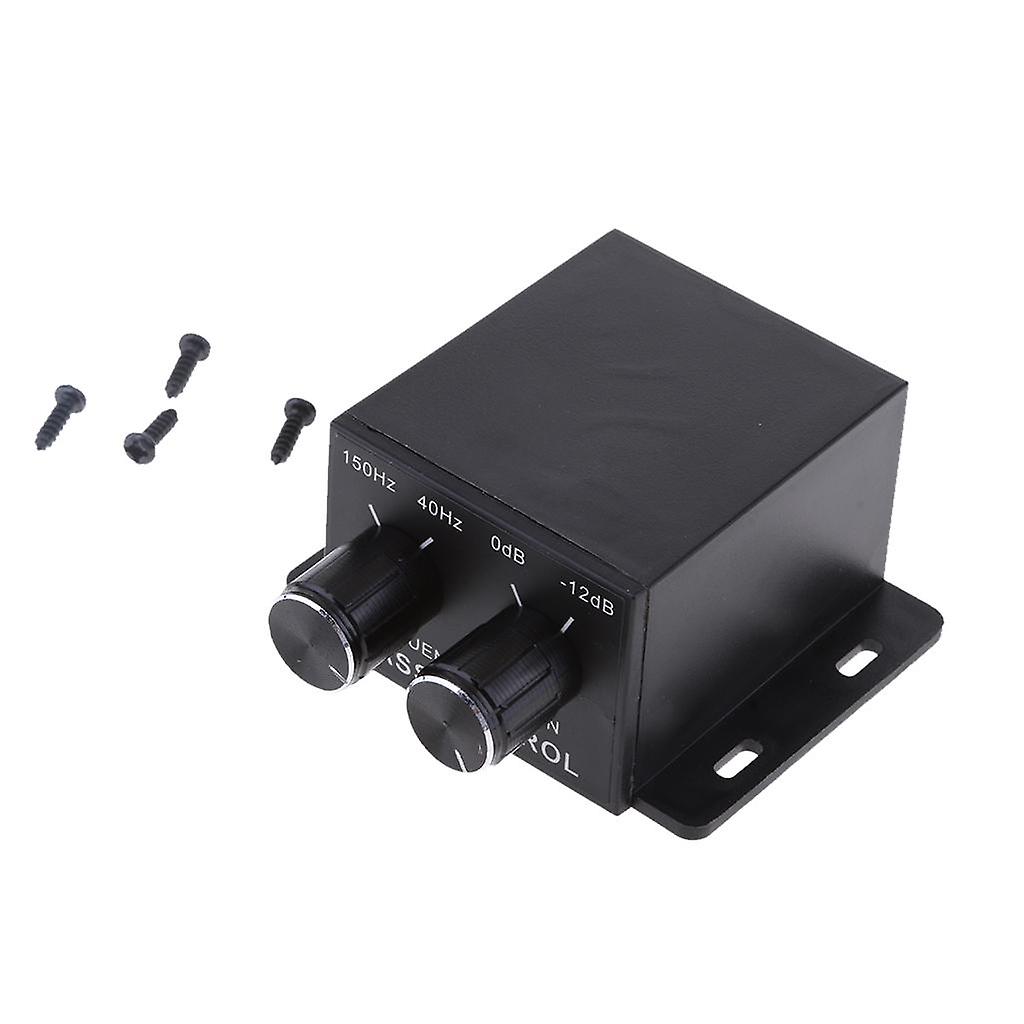 Car Remote Bass Control RCA Subwoof Amplifier | Fruugo UK