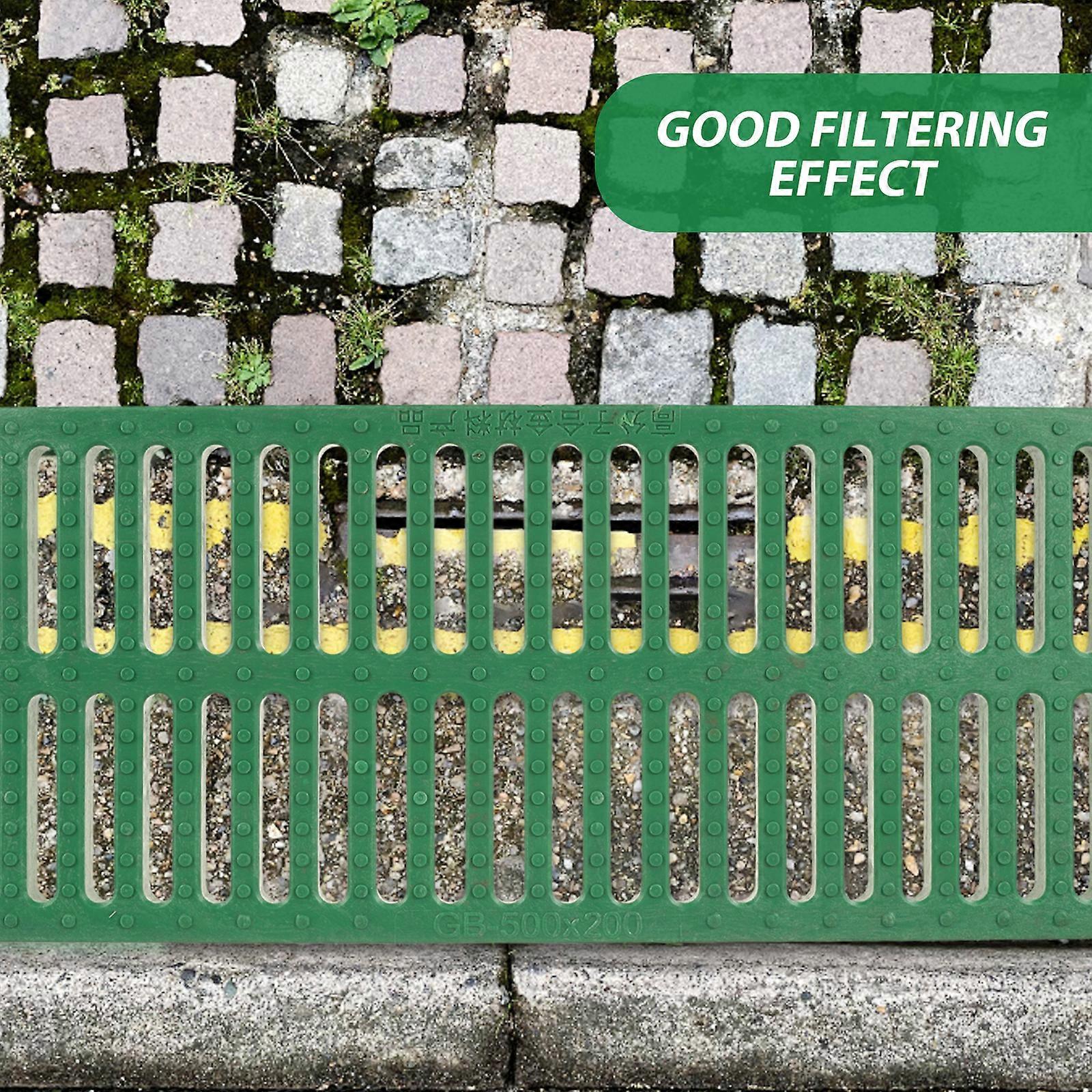 Sewer Drain Grate Plastic Drain Cover Outdoor Sewer Grate Drainage ...