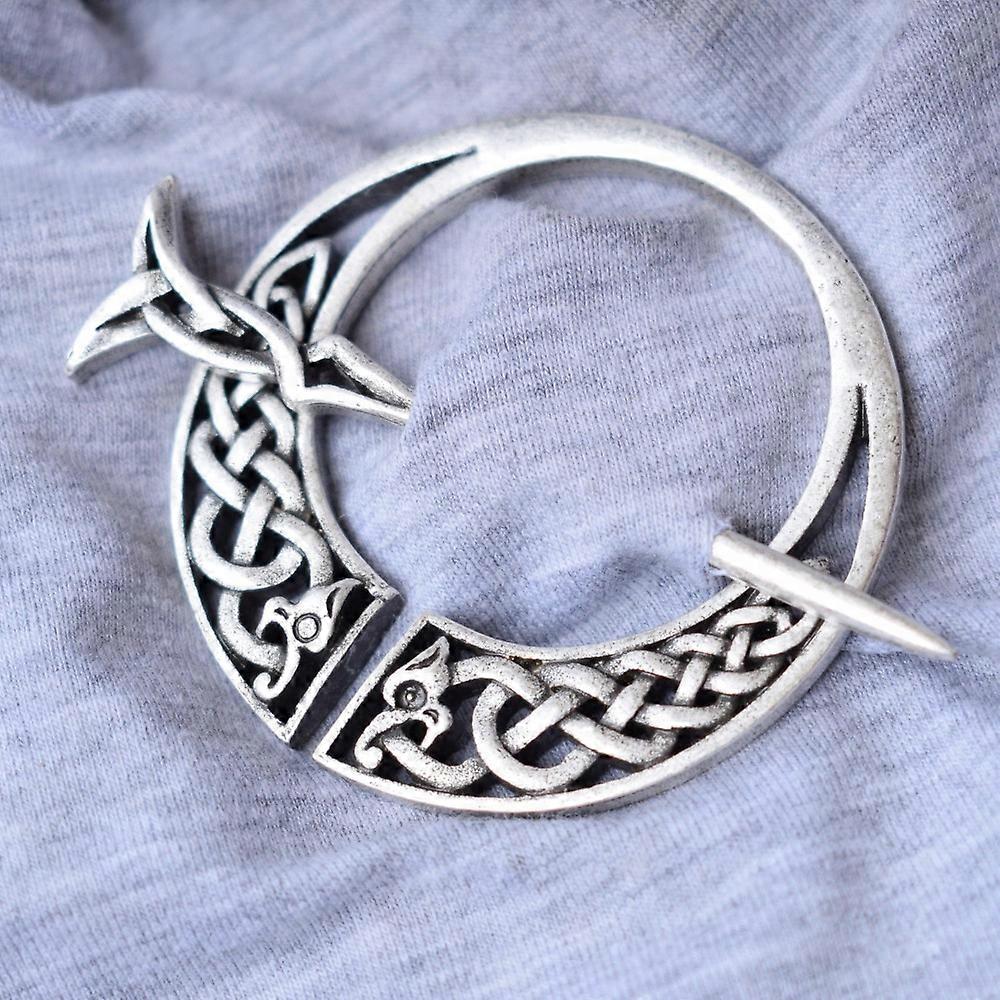 Viking Celtic Dragon Brooch Pin Medieval Brooch Norse Pagan Amulet ...
