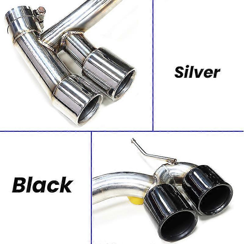 unique pipeCarbon Fiber Car Tip Tailpipe For BMW F30 F31 320i 318i F32 ...