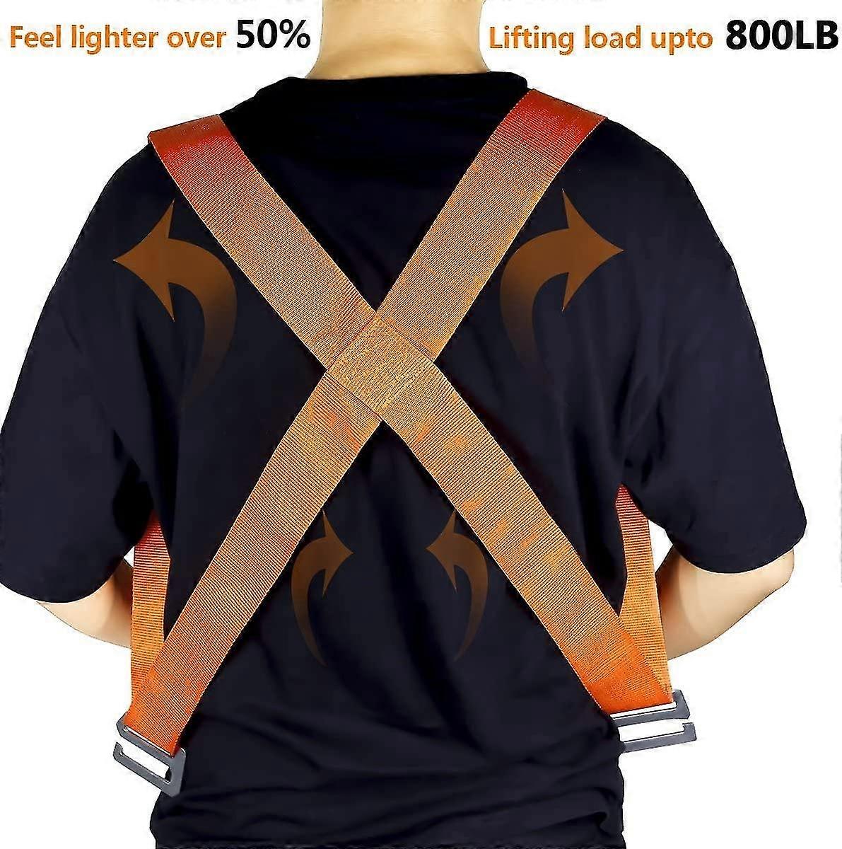Lifting And Moving Straps, 2 Person Shoulder And Wrist Moving Belts For ...