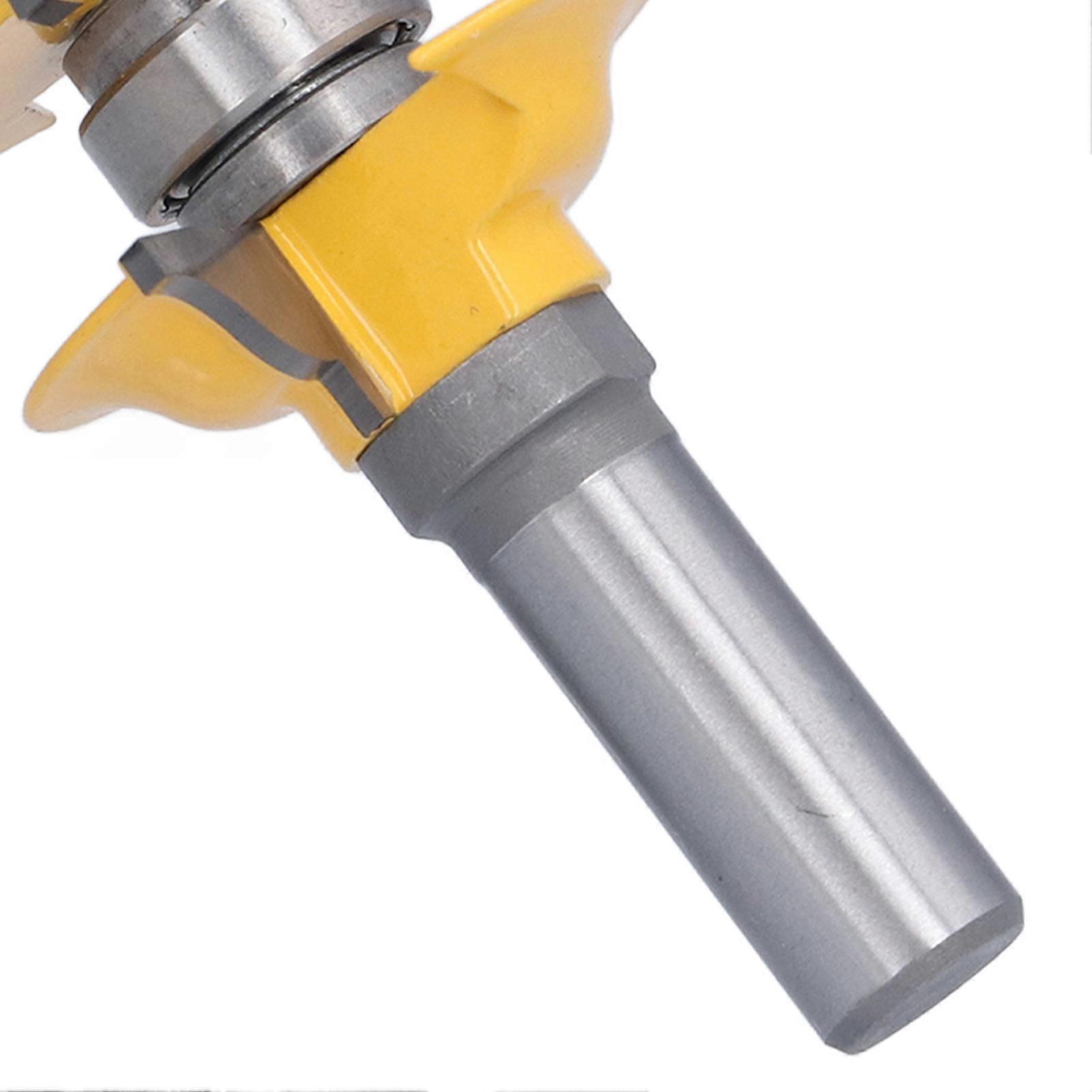 1/2in Shank Router Bit Adjustable Woodworking Milling Cutter with ...