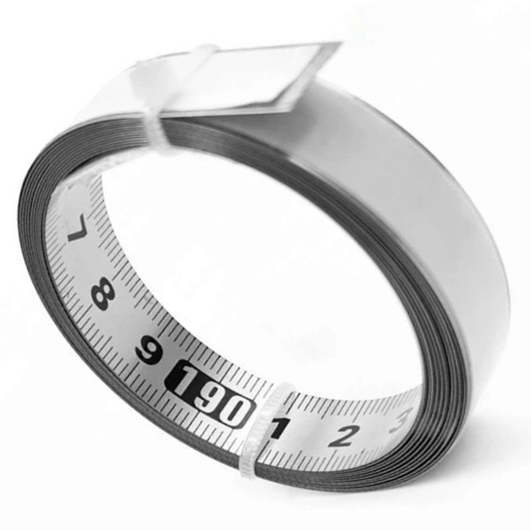 Stainless Steel Adhesive Scale Woodworking Rail -Adhesive Tape Measure ...