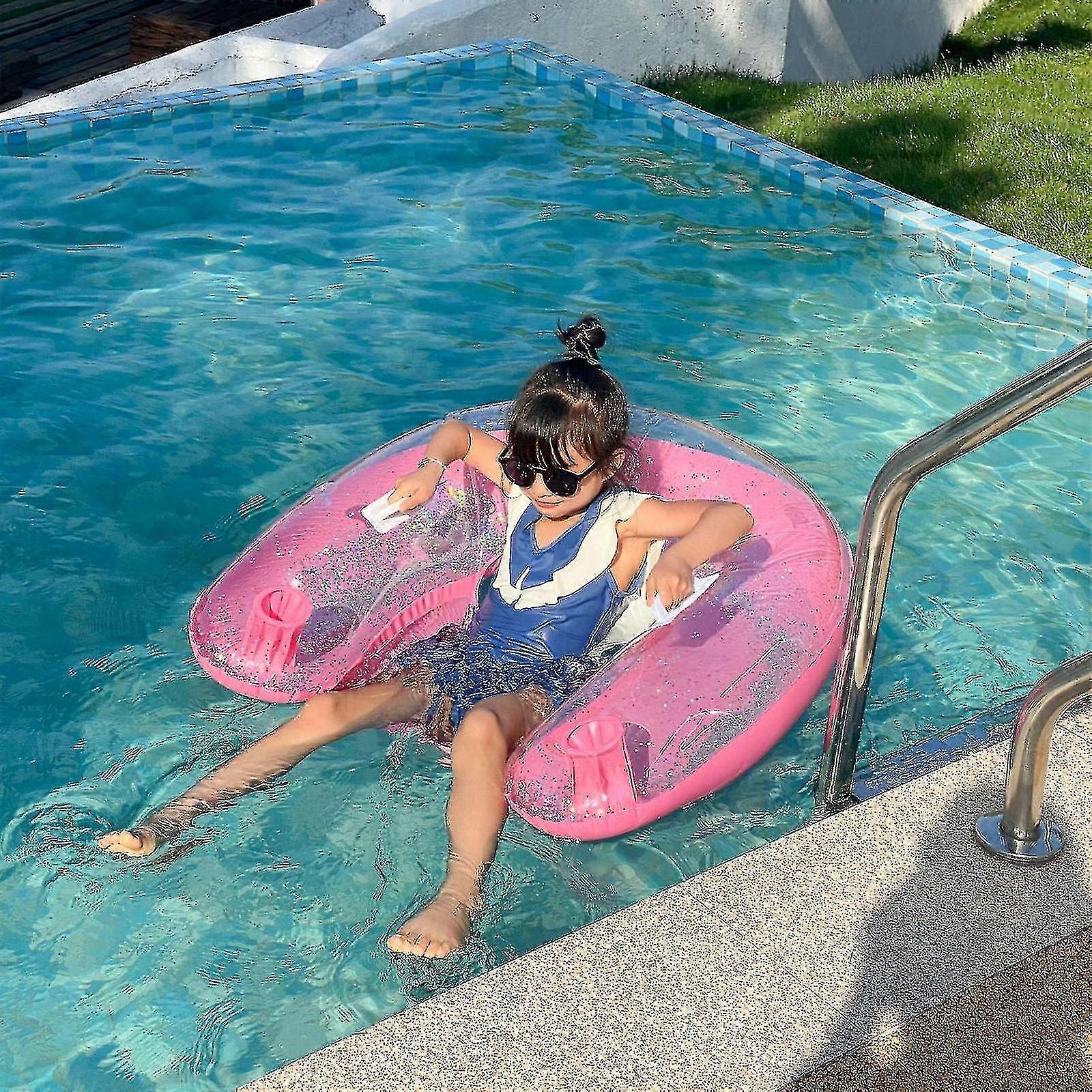 Inflatable Pool Float Chair For Swimming Pool, Water Chair Pool Lounger ...