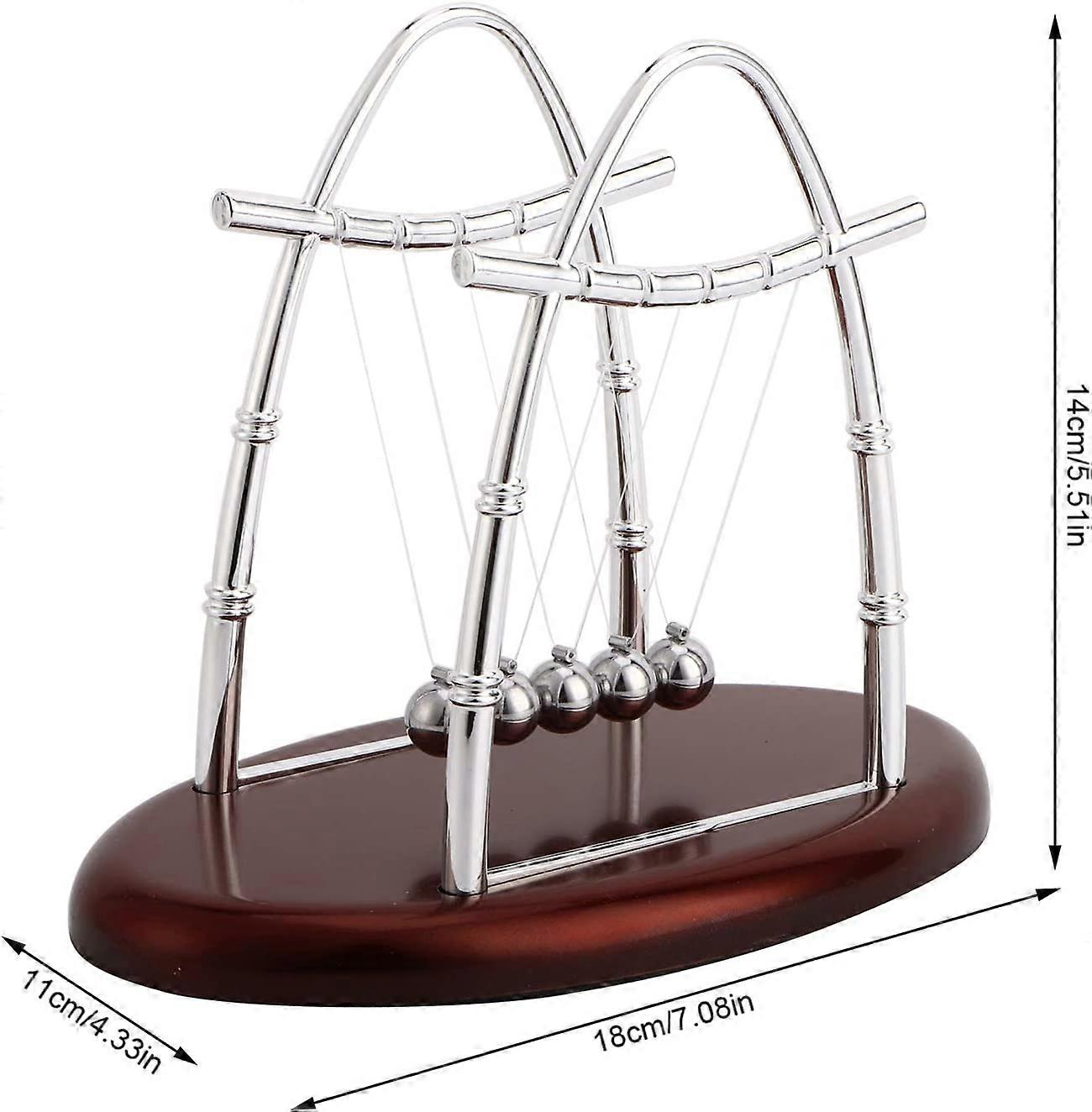 Balance Balls Toy, Newton's Cradle Balance Steel Balls Physics Science ...