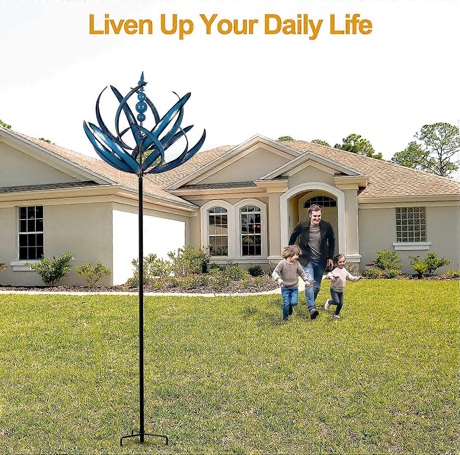 Harlow Wind Spinner Rotator, Wind Spinner for Yard and Garden, Large ...