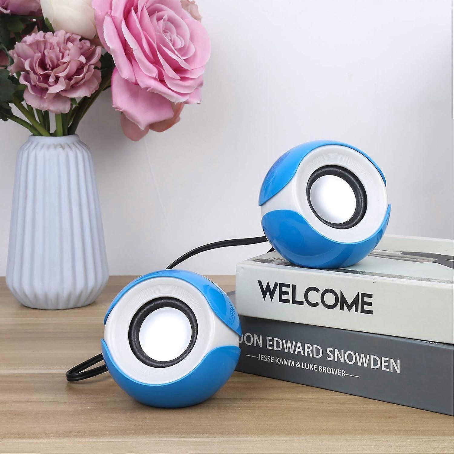 USB Computer Speakers,Small Speakers for Laptop Desktop Netbook & PC ...
