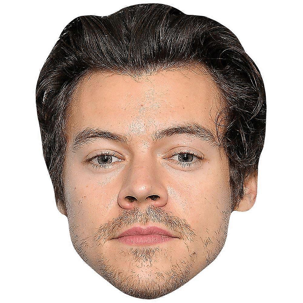 Harry Styles Stubble Big Head Larger Than Life Mask Fruugo Uk