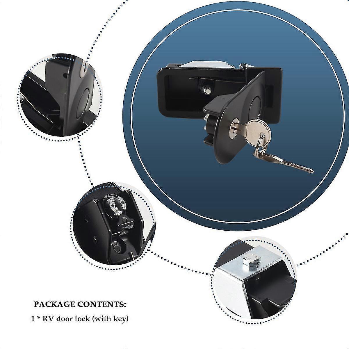 Door Lock Heavy Duty Compression Latch Lever Lock for RV Marine | Fruugo AU