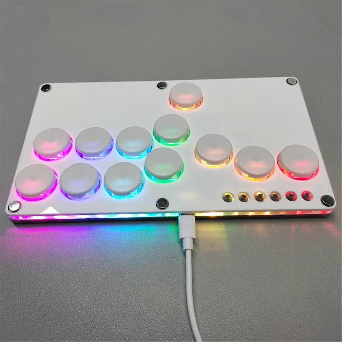 Flatbox Hitbox Arcade Fighting Game Encoder Controller Xinput/Dinput ...