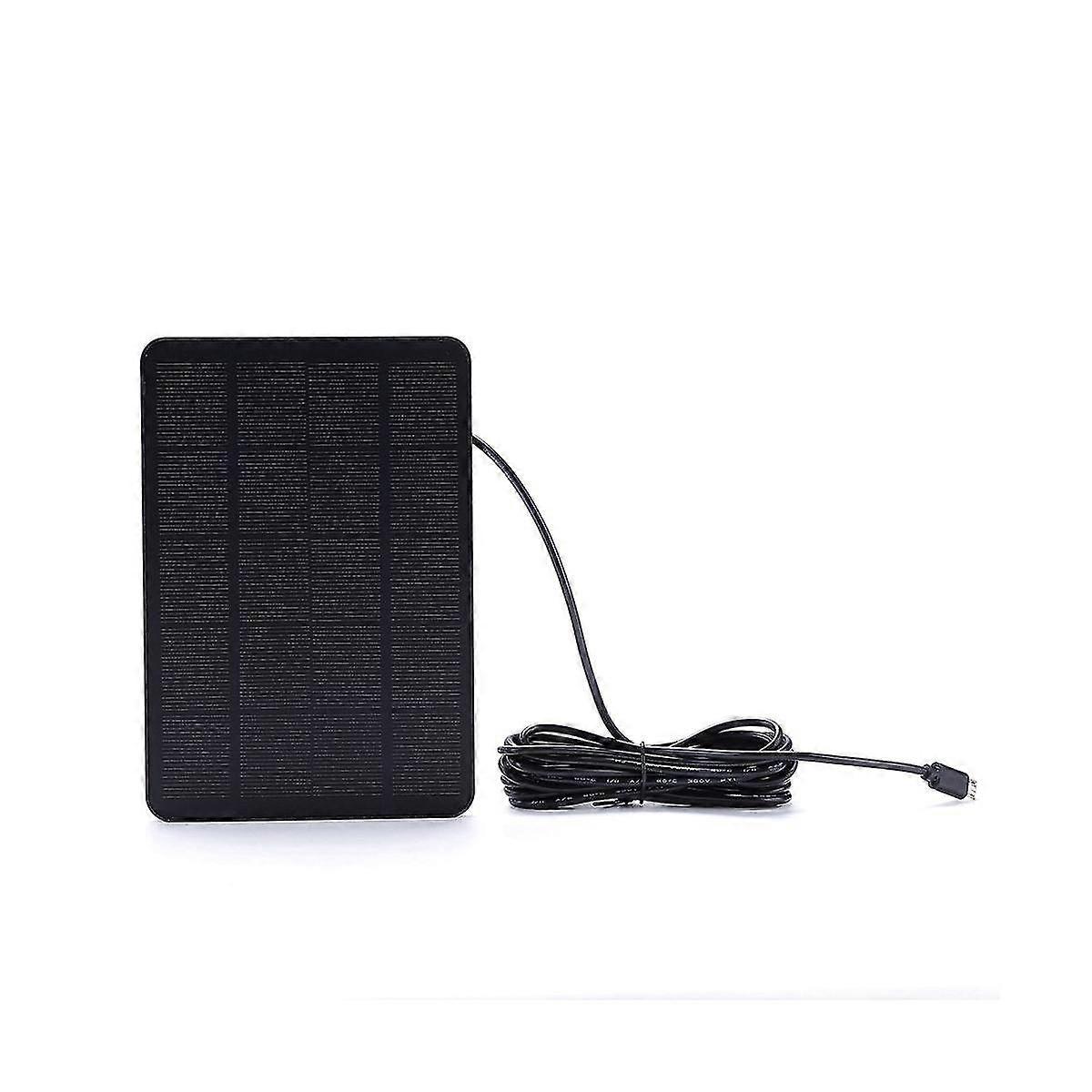 4W 5V Solar Panel for Security Camera Outdoor USB Charging Solar Panel ...