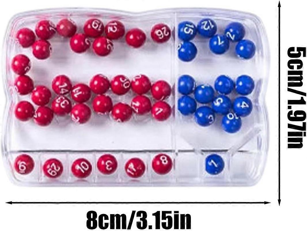 Lottery Ball Machine Portable Manual Shake Lottery Selector Number ...