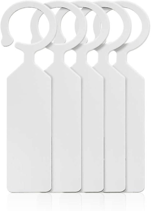 100 Pieces Yellow Plastic Plant Sticks, Hanging Plastic Plant Signs ...