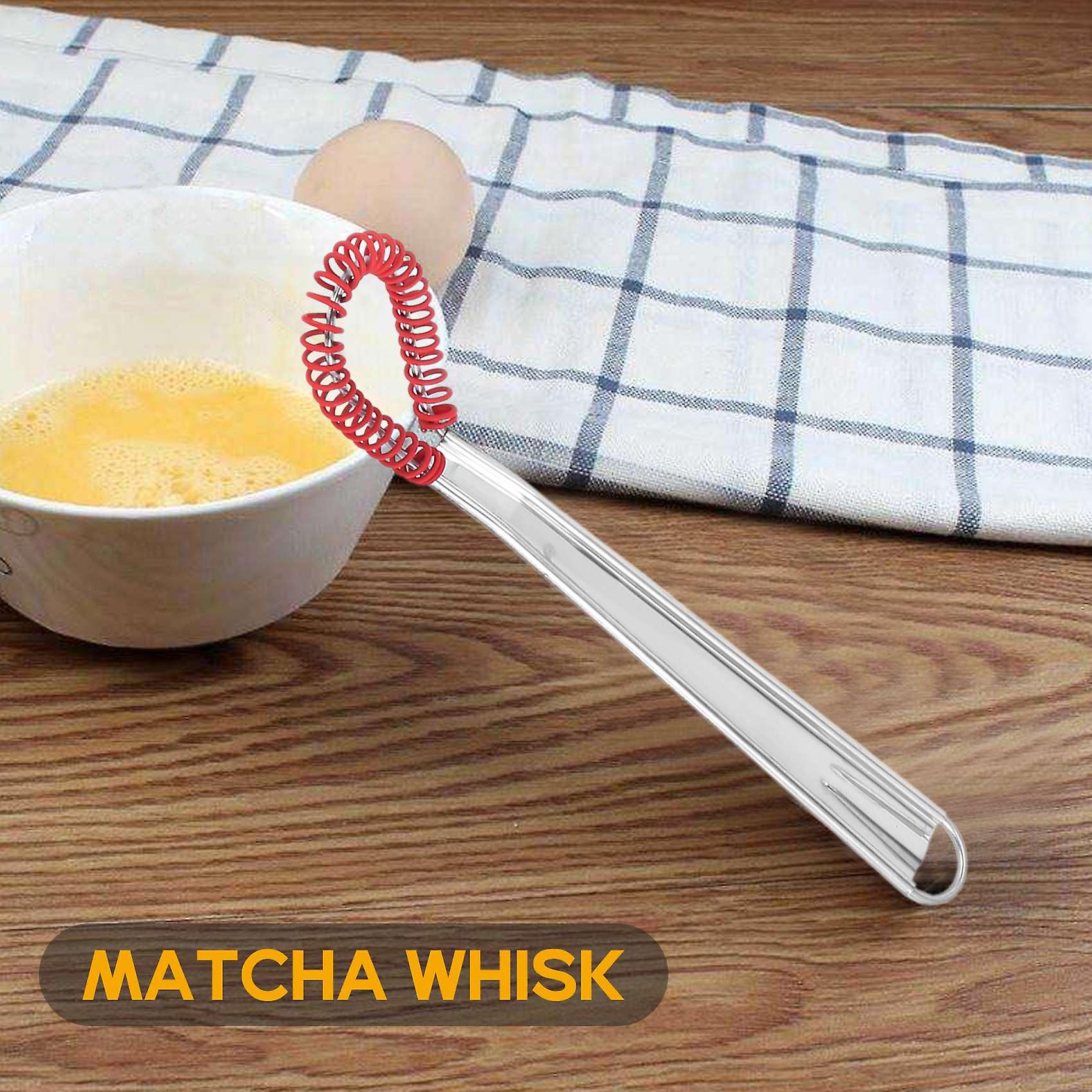 Stainless Steel Mini Egg Whisk, Handheld Foamer Foaming Creamy Coffee ...