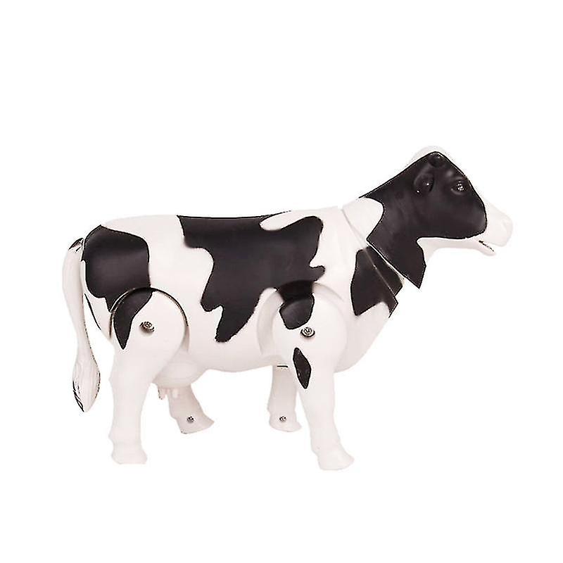 Electric Milk Cow Toy Realistic Simulation Cow Figure Model Toy For ...