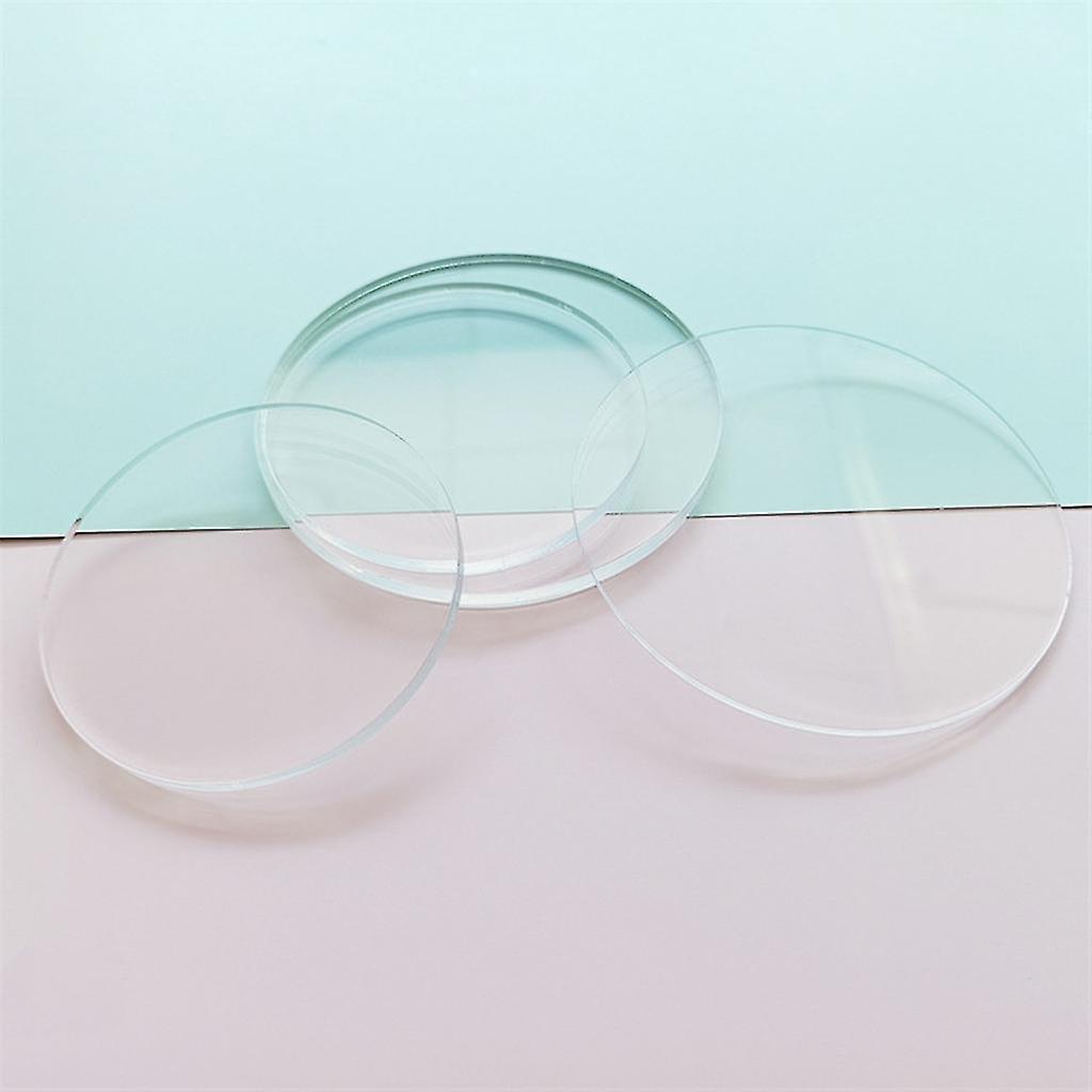 Round Acrylic Backdrop Plexiglass Sheet Round Cake Disc Clear Acrylic ...