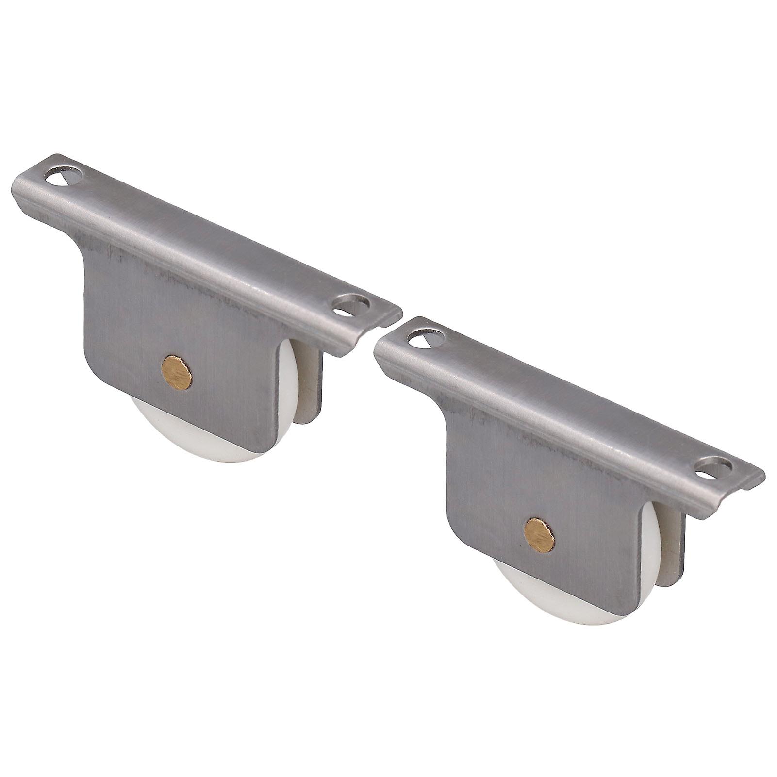 2 stk skyvedør remskive rullehjul, pom hjul skyvedør vindu rulleskive ...