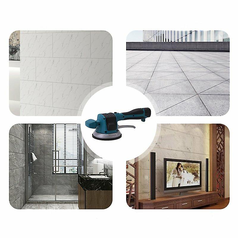 16.8V Battery Tile Tiling Machine Vibrator Suction Up To 120x120cm ...