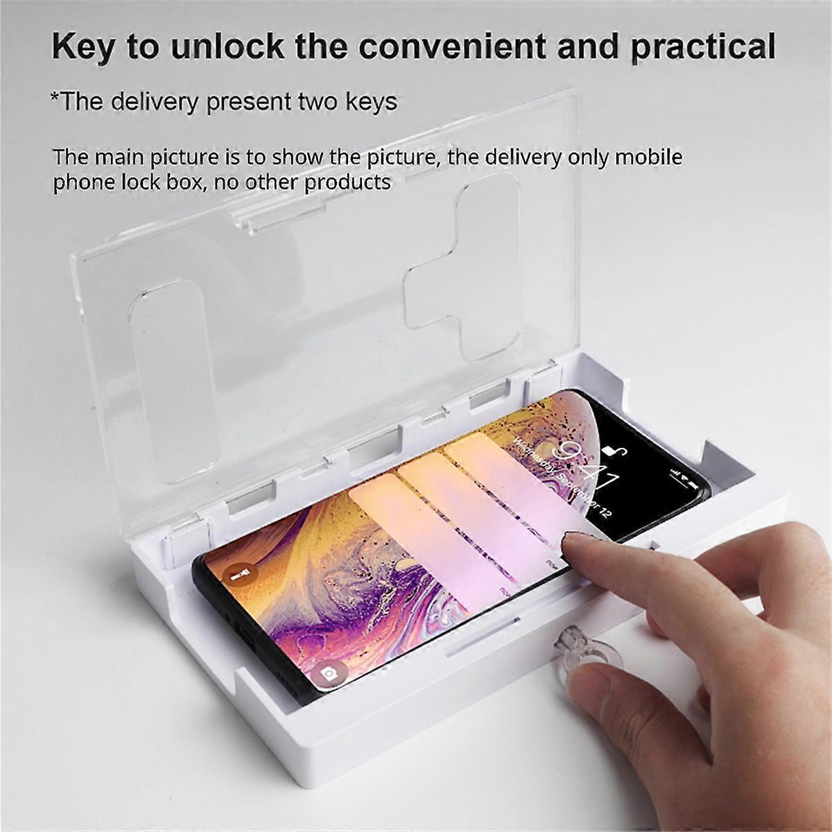 Universal Phone Safe Lock Box for All Phones Mobile Phone Lock Box Safe ...