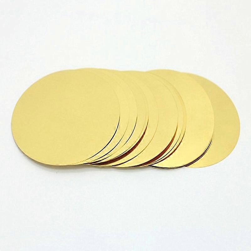 Brass Disc Round Plate Sheet Diameter 50mm 100mm 150mm 200mm Copper ...