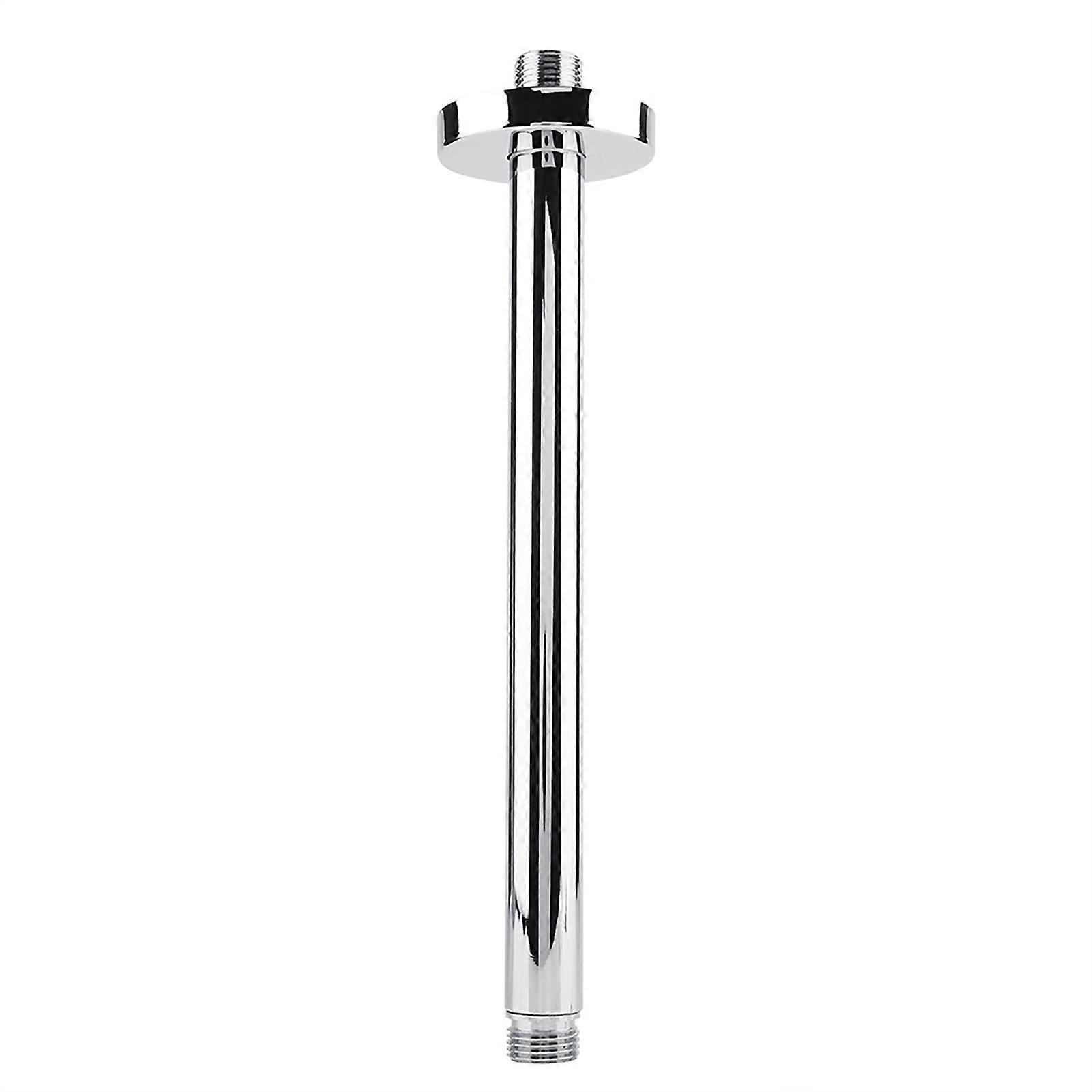 Stainless Steel Round Top Shower Arm Pipe Wall Mount For Bathroom ...