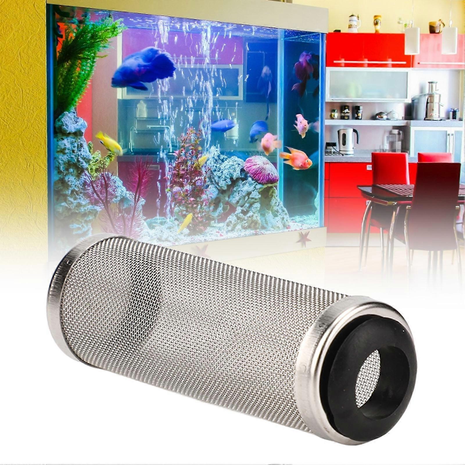 Aquarium Filter Guard Mesh 304 Stainless Steel Safe Fish Tank Shrimp ...