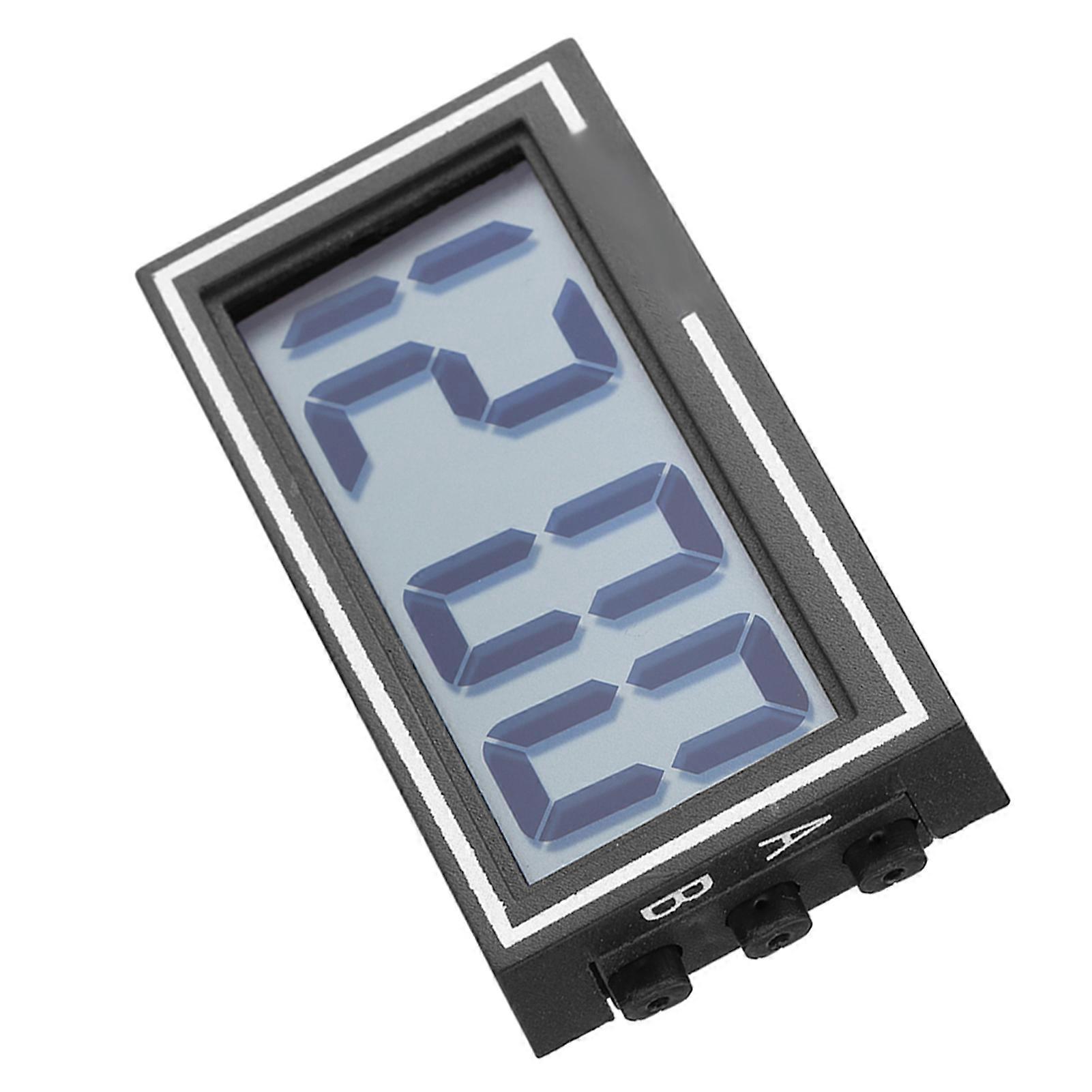 Auto Car Dashboard Desk Digital Clock Time Date LCD Screen Self ...