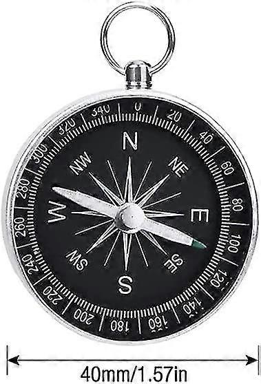 10 Pack High Accuracy Compass, Portable Metal Pocket Compass for ...