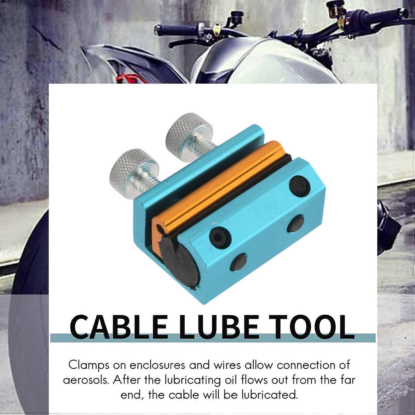 Motorcycle Aluminium Cable Lube Tool Cable Lubrication Wire Oiler ...