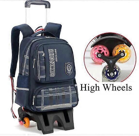 School Wheeled Backpack bag for girls Trolley Bag on Wheels Boys School ...