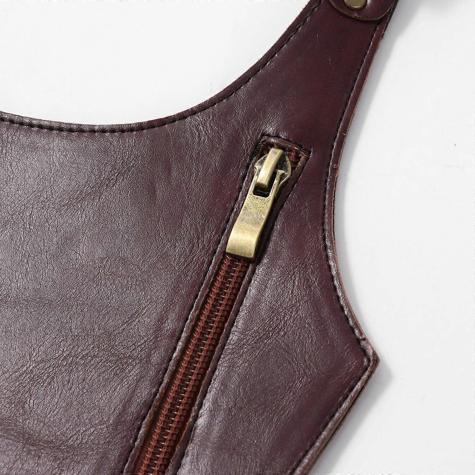 Mens Harness Waist Belt Bag Fashion Leather Strap Underarm Shoulder Bag ...