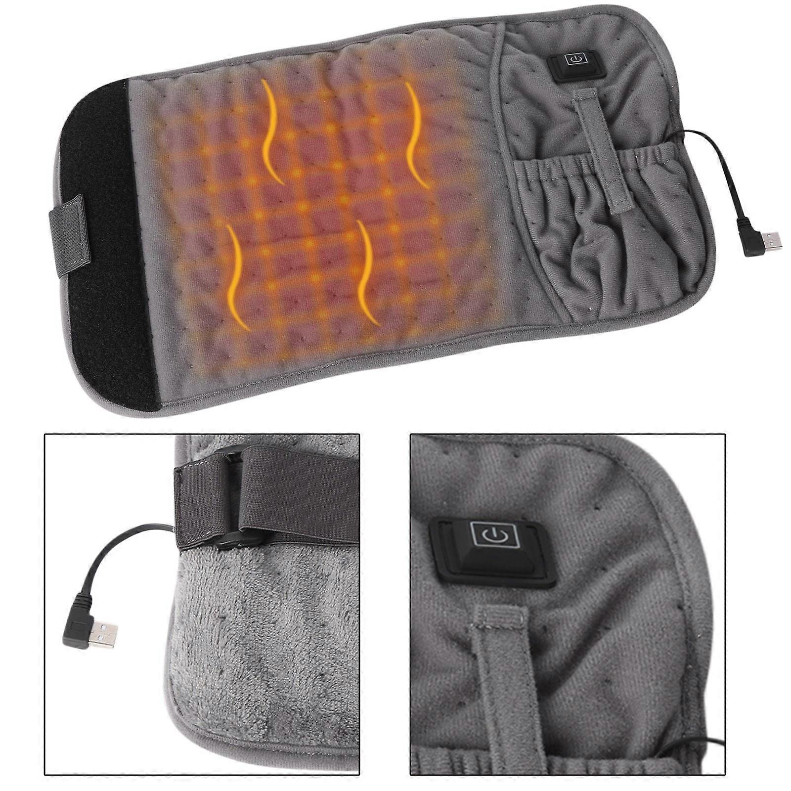 Heating Pad Back Wrap With Strap Contoured For Back Pain Relief 3 Heat ...