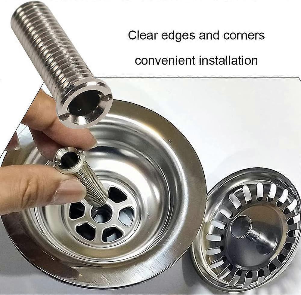 2-Pack Sink Fastening Accessories Sink Basket Screws 45mm Drain ...
