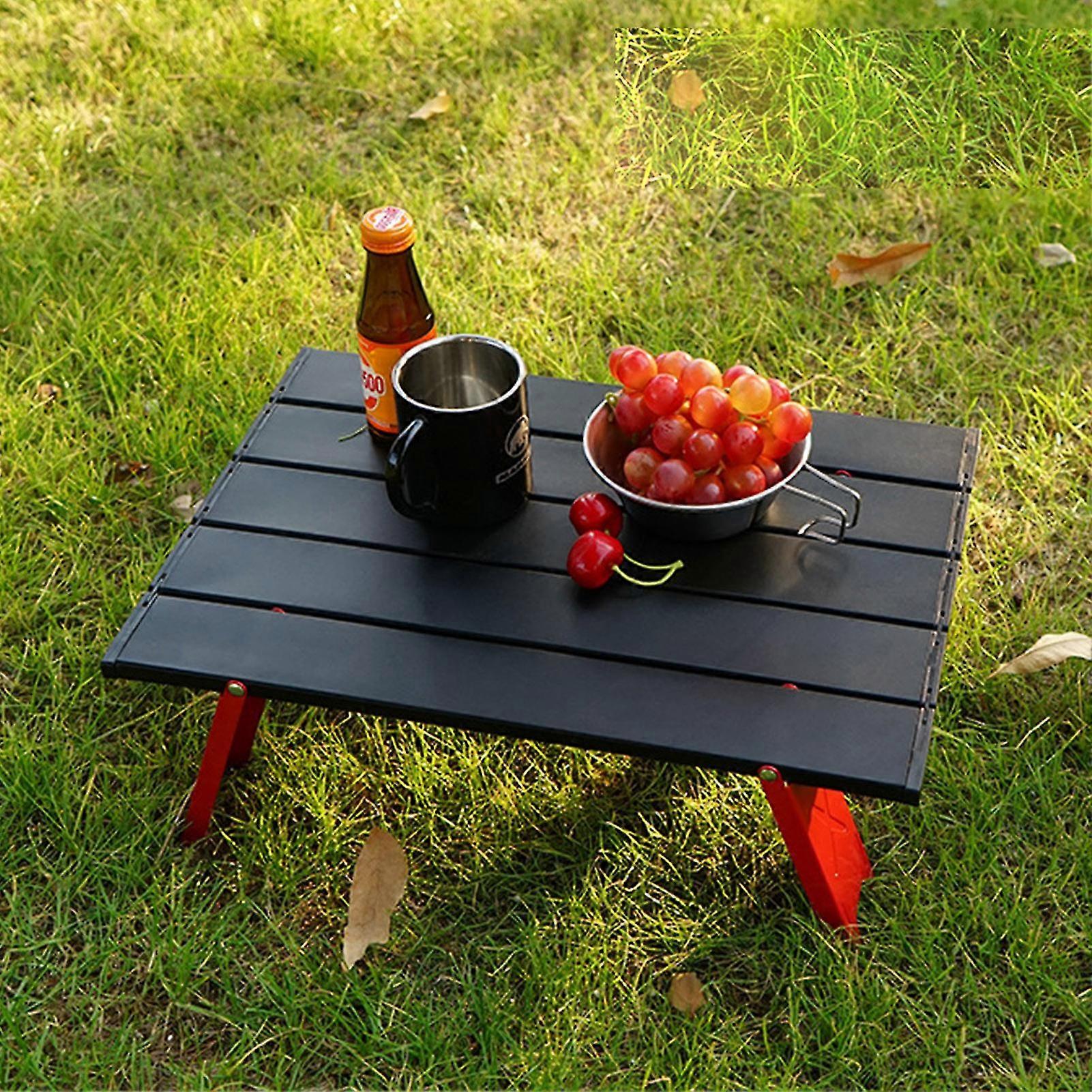 Portable Folding Camping Table Durable Aluminum Alloy Mini Beach Table ...