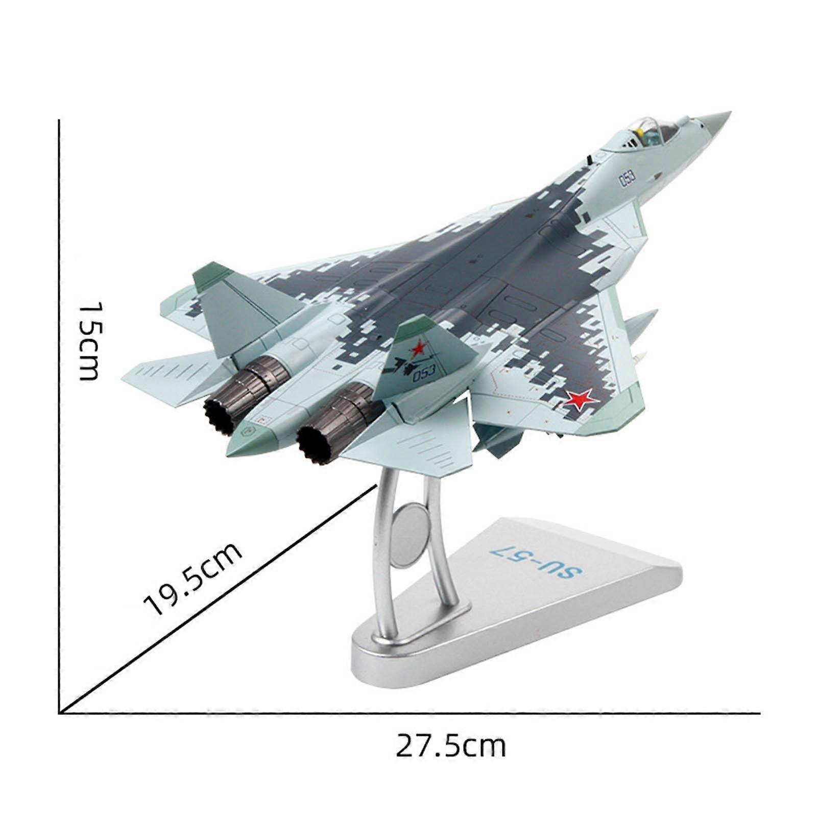 1:72 Scale SU57 T50 Airplane Alloymodel US Air Force Aircraft Raptor ...