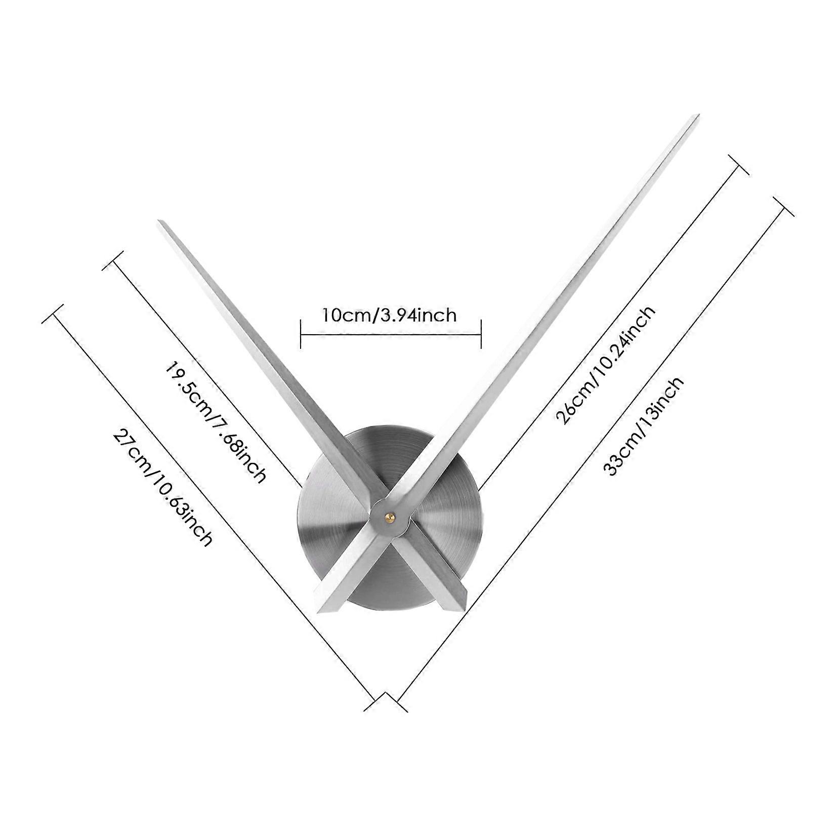 3D Clock Hands,DIY Clock Movement Mechanism Needles,Wall Accessories ...