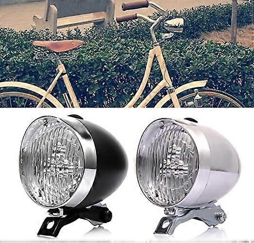 Casual Retro Bike Headlight, 3 LED Bike Headlight Fog Retro Headlight ...
