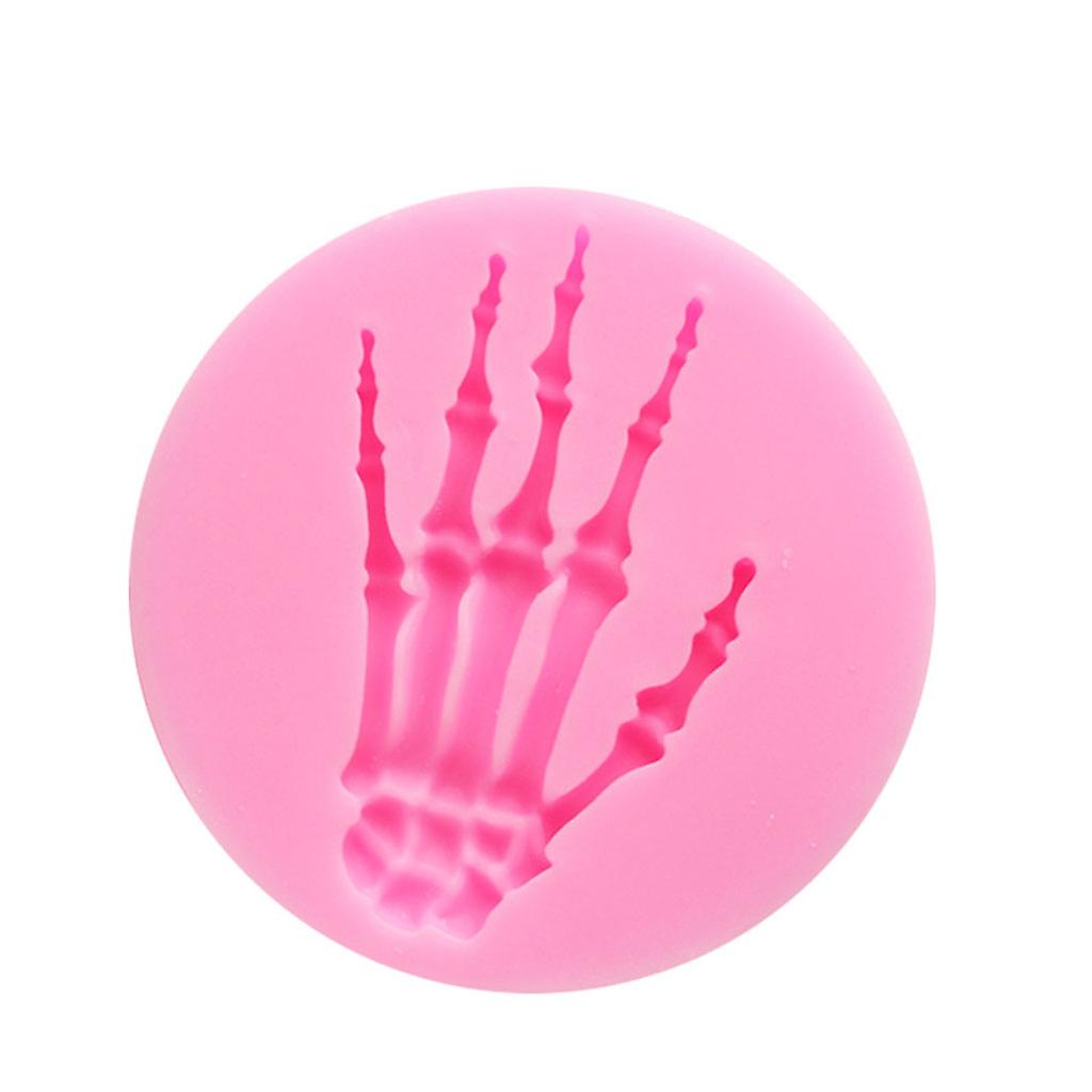 Exquisite Skeleton Hand Shape Molds 3D Handmade Soap Craft Baking Fond ...