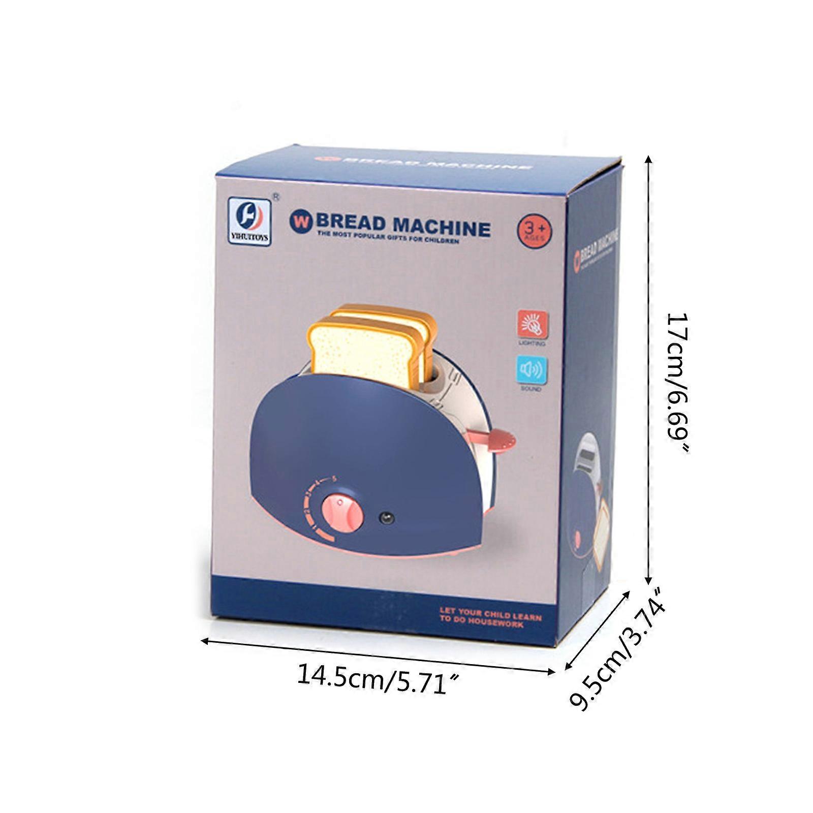 Children Lifelike Kitchen Toaster Cooker Appliance Educational Set Toys ...