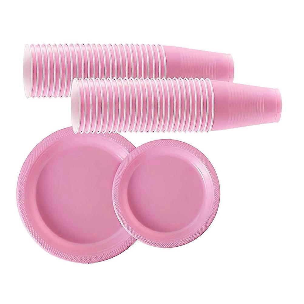 1 Set of 40PCS Disposable Plastic Tableware Set Practical Party ...