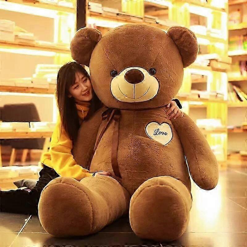 60/80/100/120/140cm Giant Teddy Bear Plush Toys Soft Teddy Bear Stuffed ...