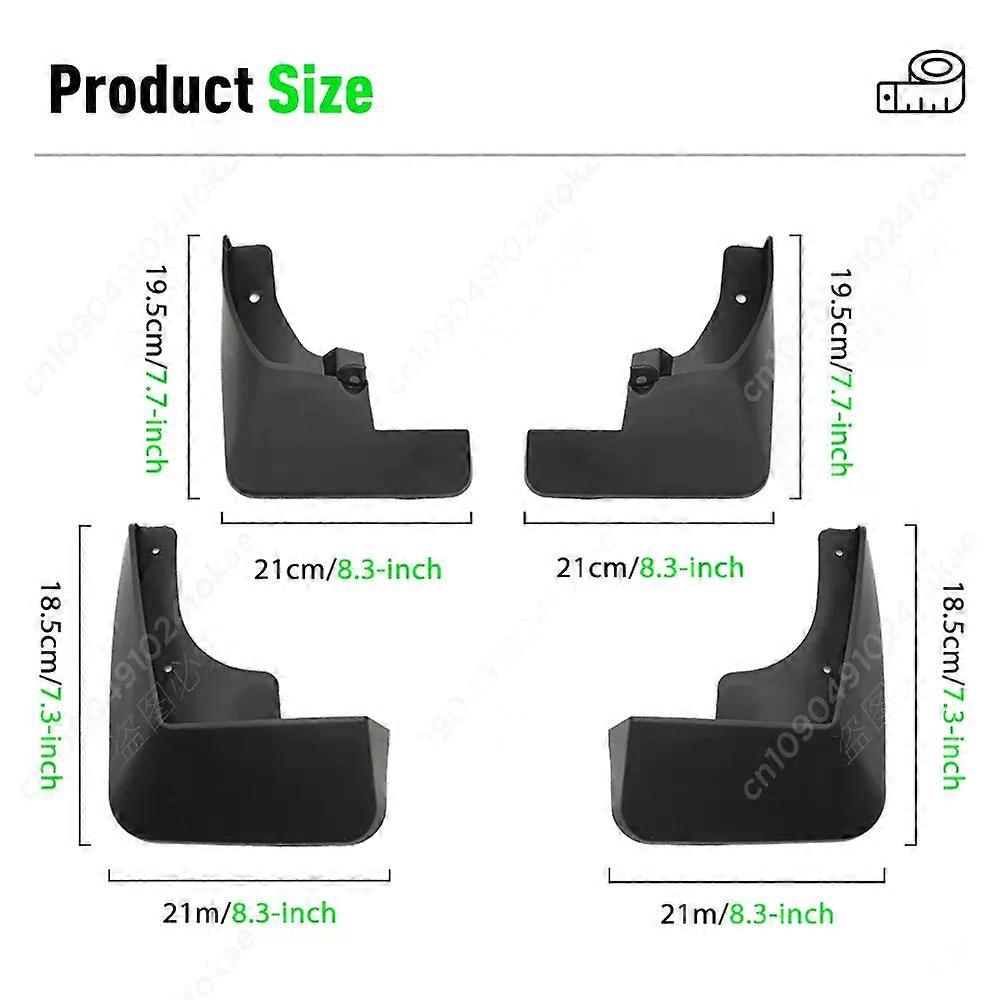 unique For Toyota Yaris 2014 ~ 2020 Hatchback XP150 Fender Mudguard Mud ...
