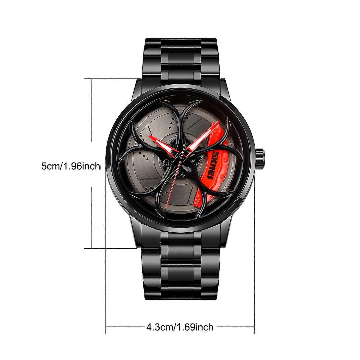 SKMEI 1990 Men's Watch 30m Water Resistant Quartz Mineral Hardened ...