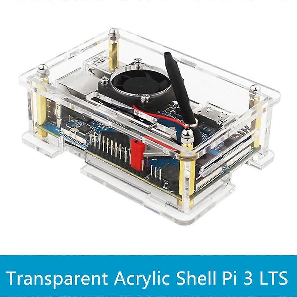 For Orange Pi 3 LTS Case parent Acrylic Shell Box Protect Enclosure for ...