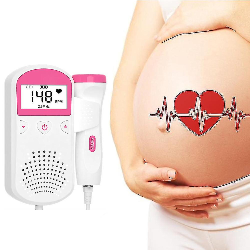 Lcd Display Ultrasound Baby Monitor Fetal Doppler For Pregnant Home ...