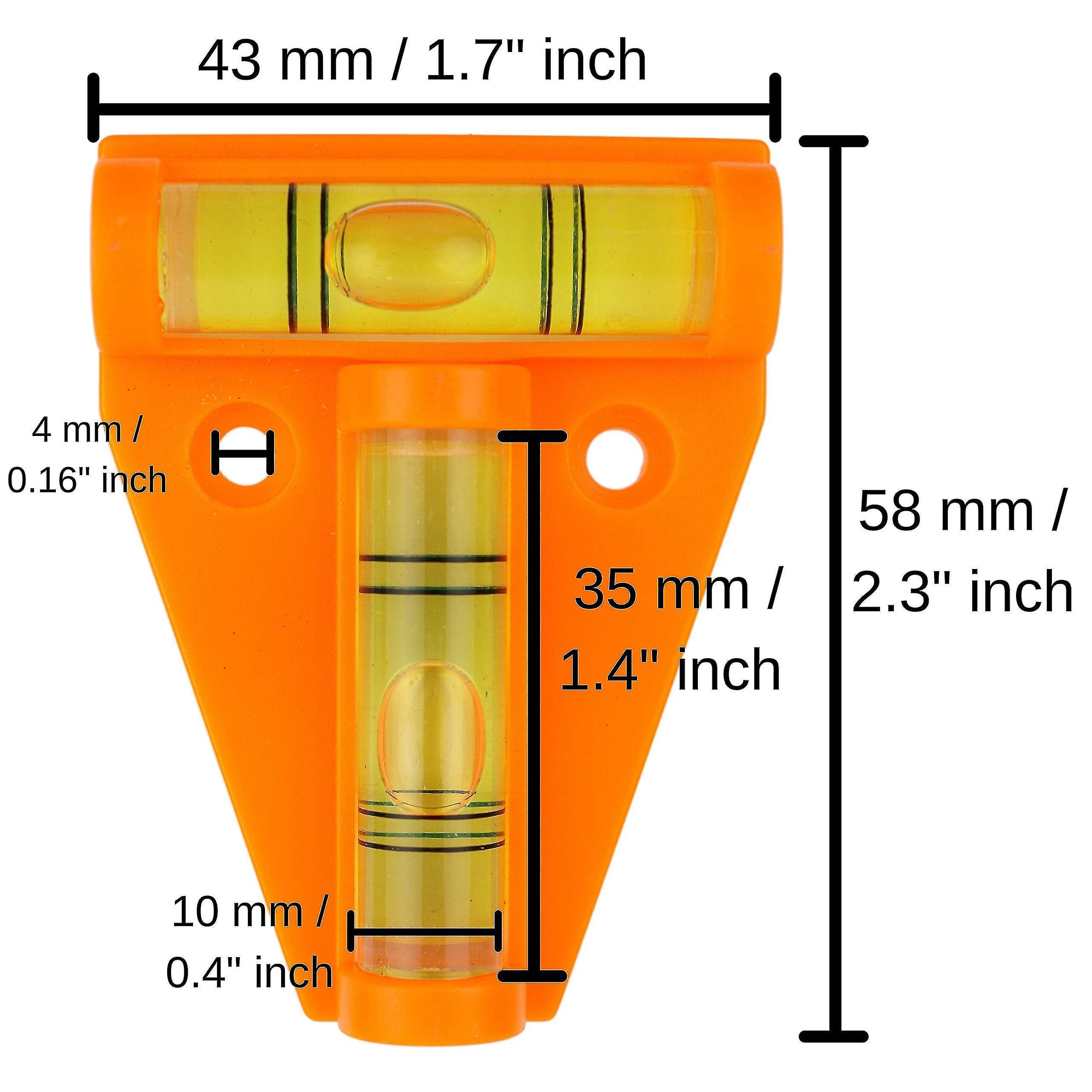 Magnetic T-shaped Spirit Level, Handy Small Motorhome Spirit Level With ...