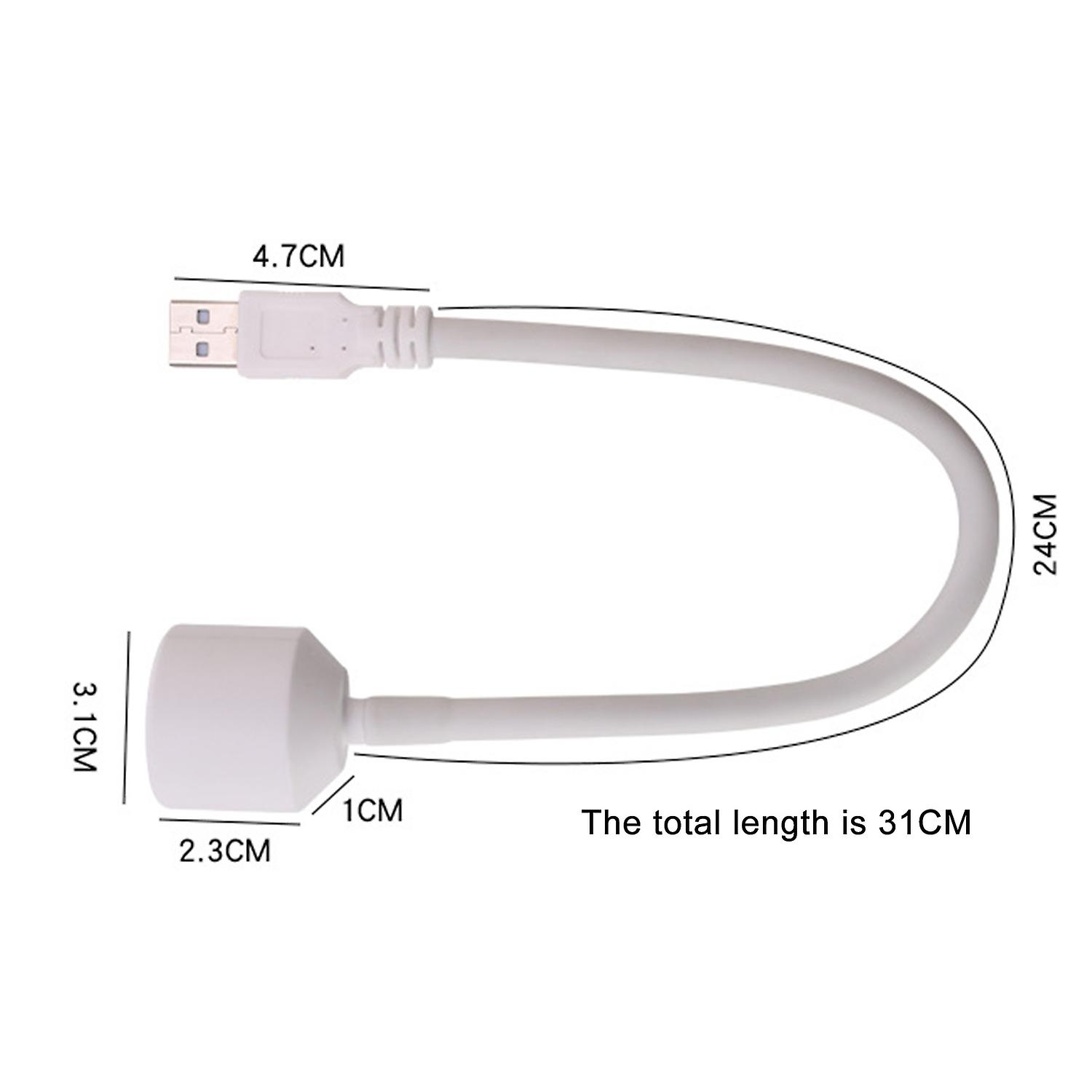 LED Nail Lamp Plug-and-Play Bent Freely ABS Nail Gel Polish USB Plug ...