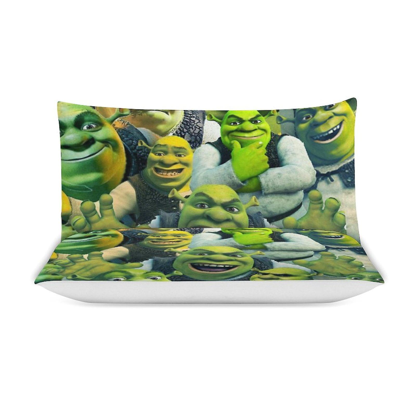 Shrek Bedding Sets Cute Bed Cover Anime Cartoon 3D Printed Lightweight ...